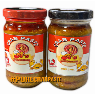 RSSHOPS Pure Crab Paste Aligue Instant Food Original or Spicy | Shopee ...