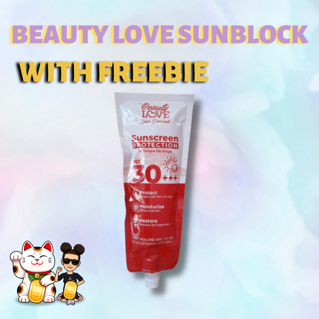 Beauty Love Sunscreen Protection SPF30 50g | Shopee Philippines