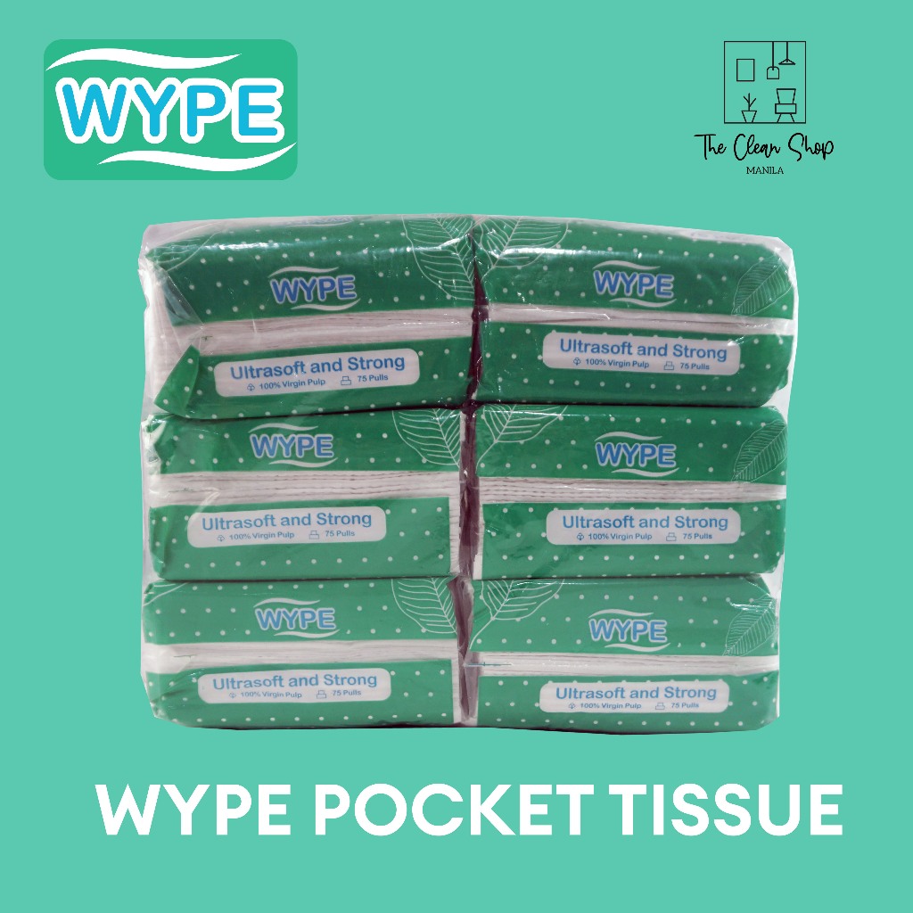 The Cleanshop MNL Wype Interfolded Pocket Facial Interfolded Tissue ...