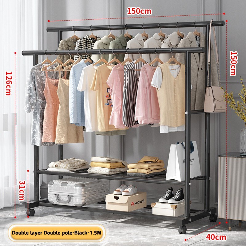 Clothes Hanger Rack Organizers Drying Rack Metal Sampayan Hanger Stand ...