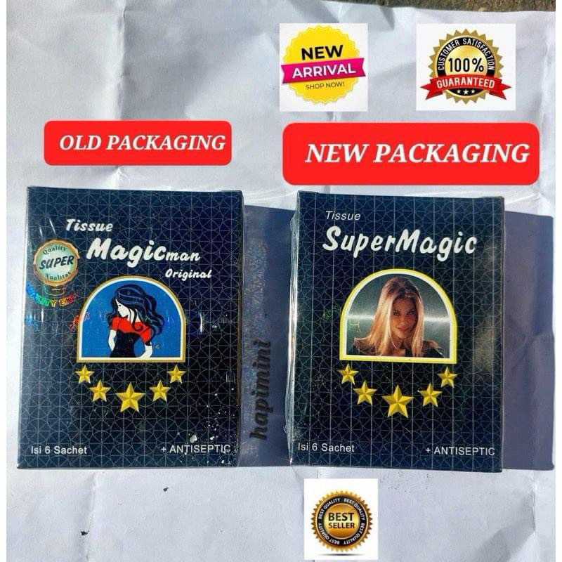 Super Magic Tissue 1box(6 sachets) | Shopee Philippines