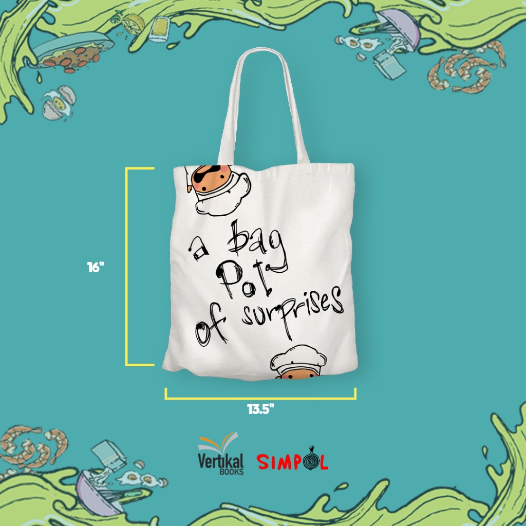 Simpol Tote Bag (Canvas) | Shopee Philippines