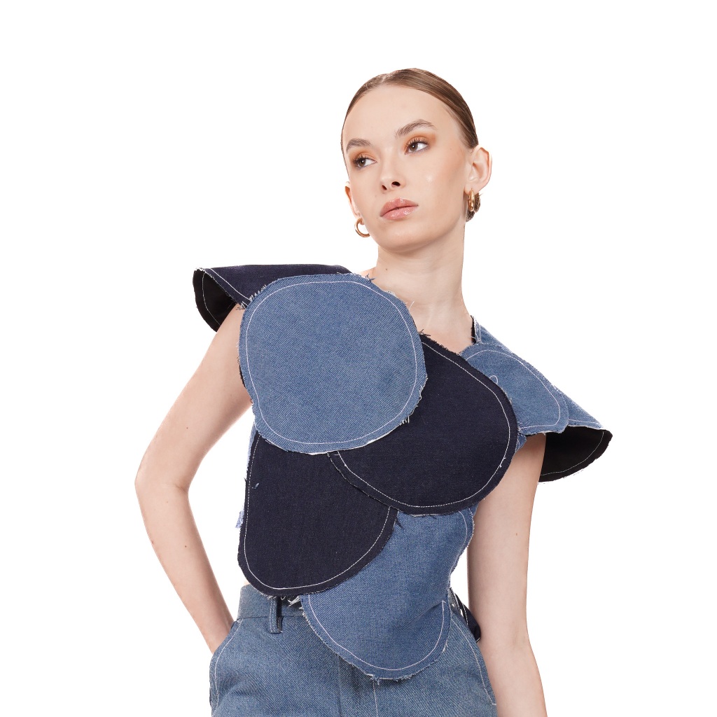 Denim Bubble Armor Vest (Reversible) | Shopee Philippines