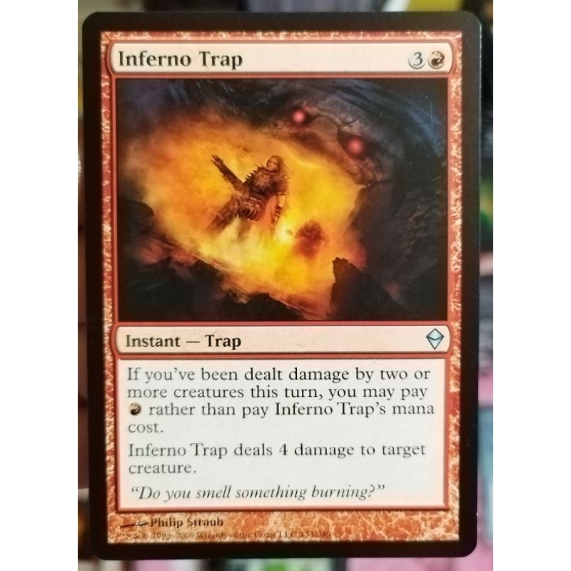 Inferno Trap (Magic the gathering) | Shopee Philippines