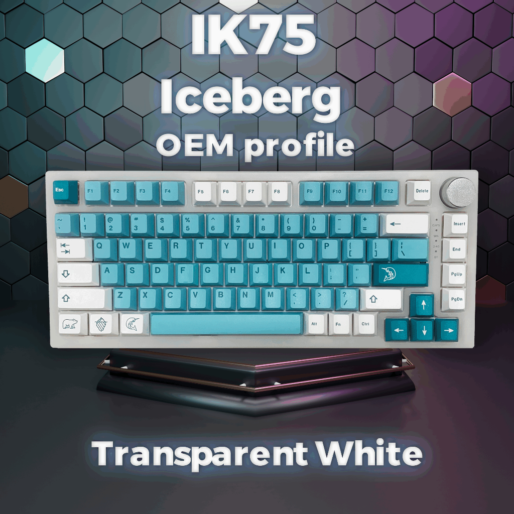FEKER IK75 Pro 3 Mode 75% Gasket Mechanical Keyboard KIT - Wireless ...