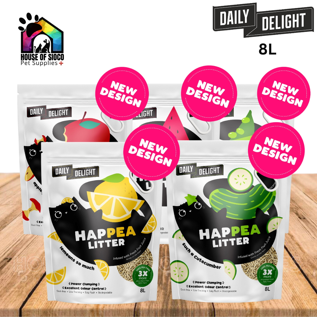 Daily Delight Happea Tofu Litter 8L | Shopee Philippines