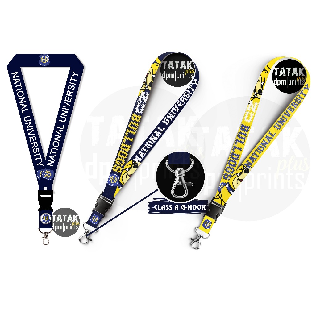 National University NU Bulldogs Lanyard | Shopee Philippines