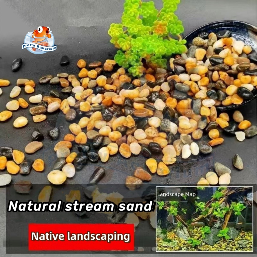 Aquarium Assorted Mindoro Pebbles River Stone Stream Stone Fish Tank ...