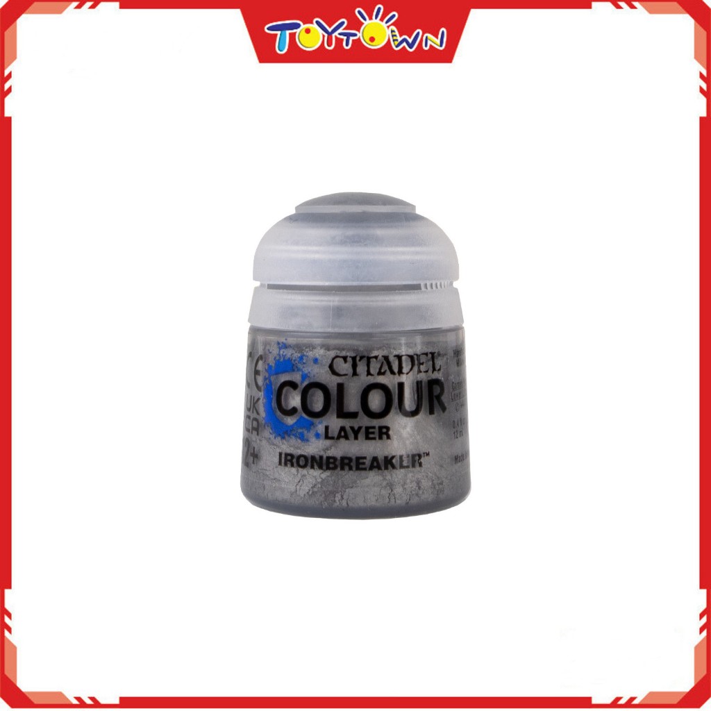 Warhammer Citadel Colour Paint Layer: Iron Breaker 12ml | Shopee ...
