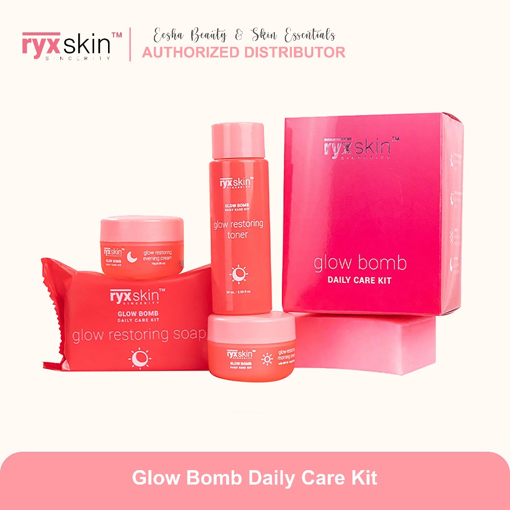 Ryx Glow Bomb Daily Care Kit (OG CLEARBOMB) | Shopee Philippines