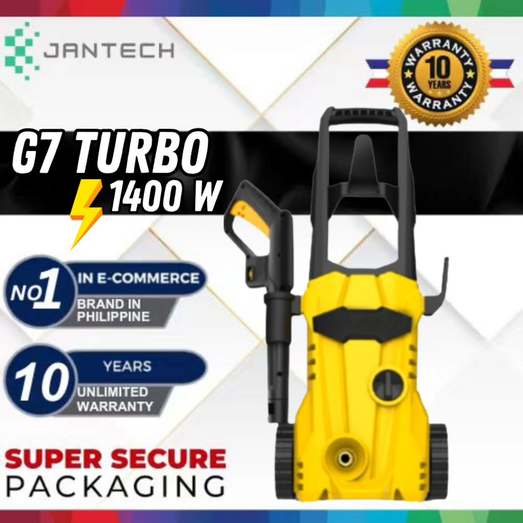 JANTECH G7/G8 Turbo/999VF Waterjet High pressure washer heavy duty portable car washer high ...