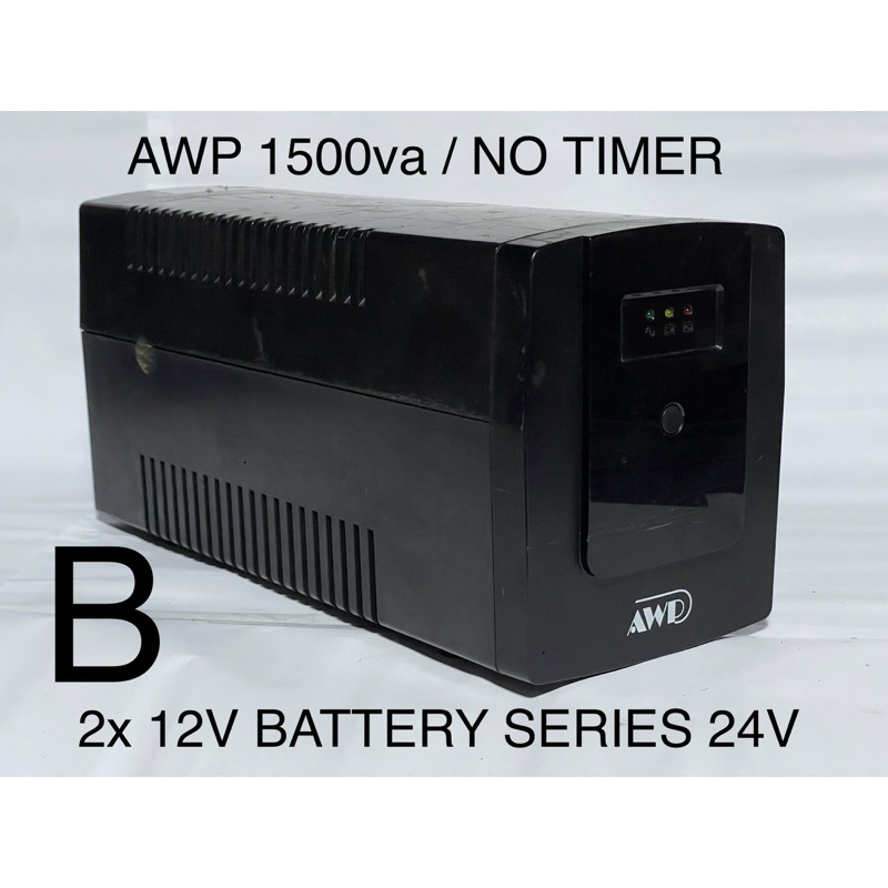 UPS (REFURBISHED) in good condition (NO BATTERY INCLUDED) | Shopee ...