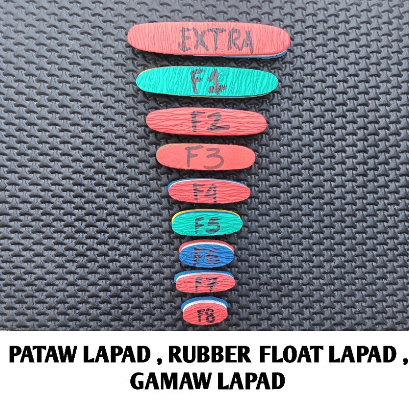 100 pcs - Pataw Lapad , Rubber float lapad , gamaw lapad | Shopee ...