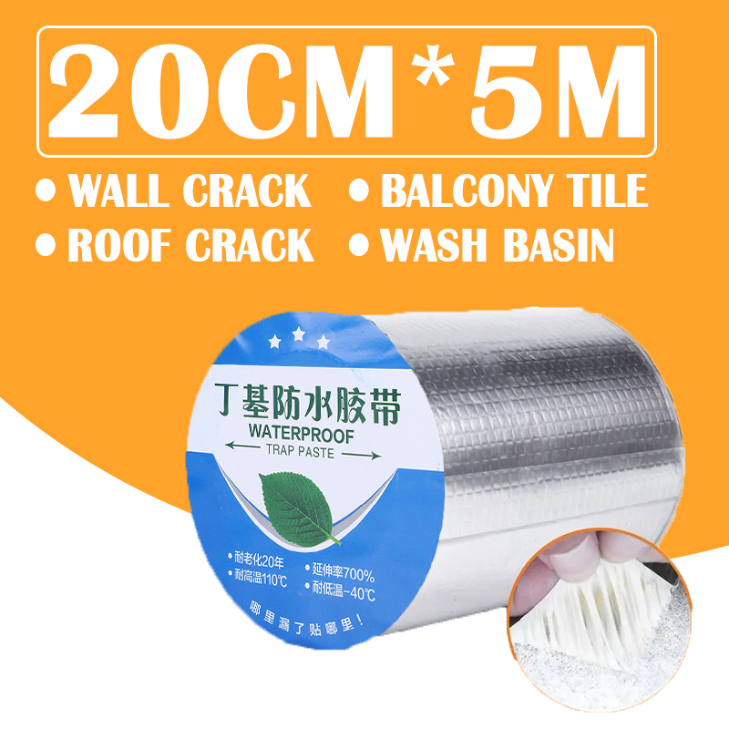 Waterproof Tape for Leaks Roof Aluminum Foil Tape pandikit sa Bubong ...