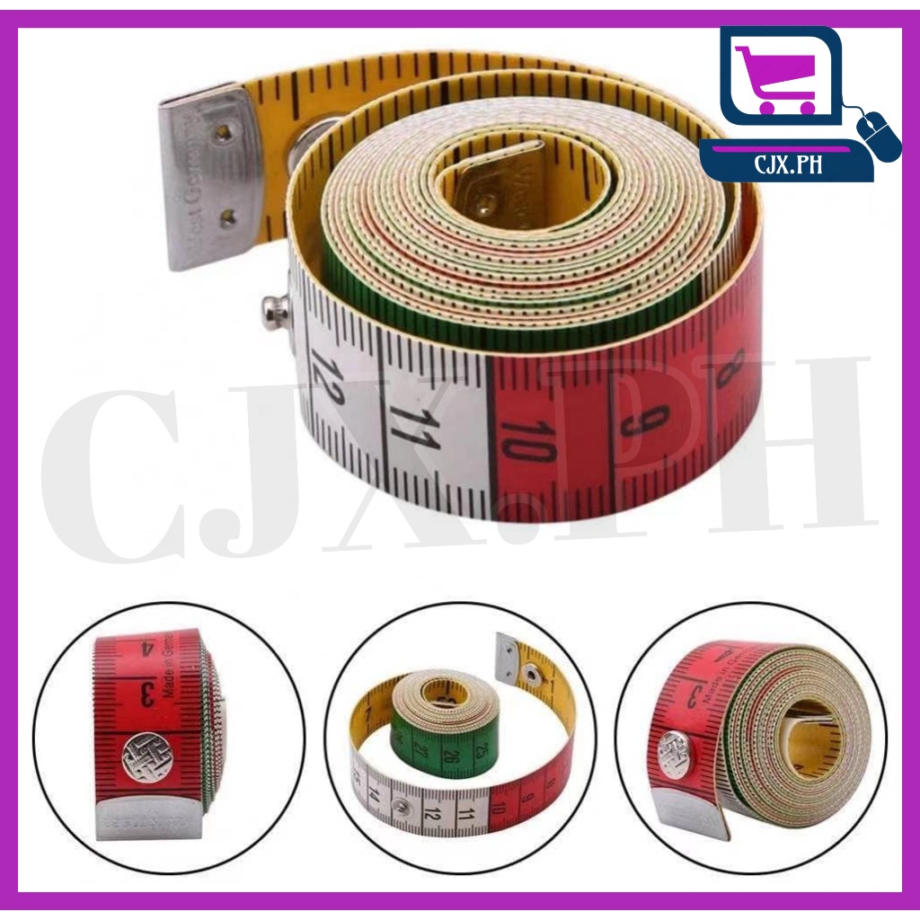 CJX.PH Sewing Tailor Tape Measure Ruler With Buttons Germany High ...