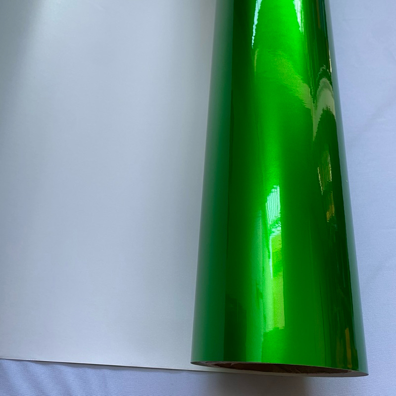 Glossy Metallic Candy Green Car Vinyl Wrap Sticker | Shopee Philippines