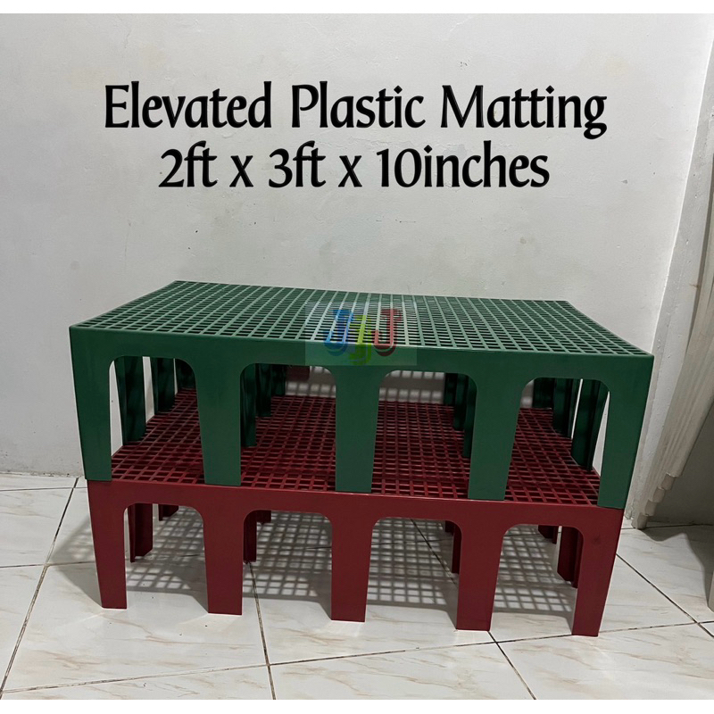 HDPE Elevated Plastic Matting for Dog or any purposes 2ft x 3ft x ...