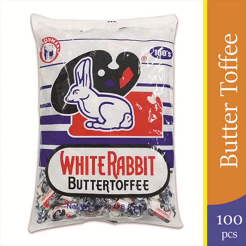 White Rabbit Butter Toffee Candy 100pcs | Shopee Philippines