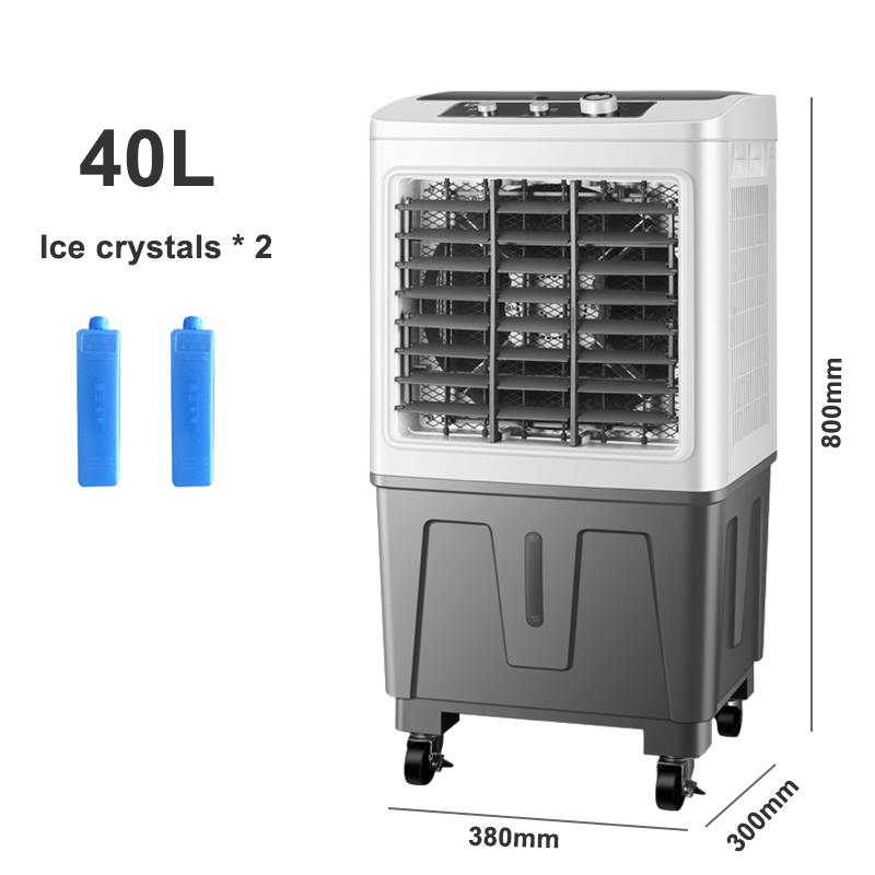Tixx Air Cooler Fan Air Conditioner with Remote Control/Button 50L/40L/10L With wheels | Shopee ...