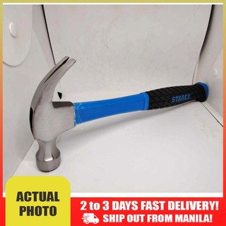 Starex Claw Hammer 12.5 Inch( Rubber Handle) *Hand Tool *Hardware ...