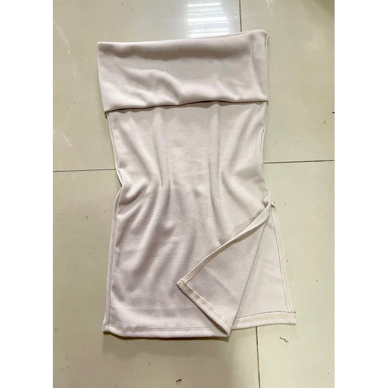 COD | CLASSY TUBE WITH SLIT RIBBED KNIT TOP FITS UP TO SEMI LARGE ...