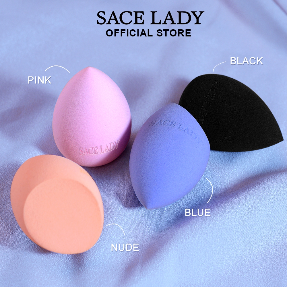 SACE LADY Makeup Sponge Soft Air Cushion Lightweight Makeup Feel Dry ...