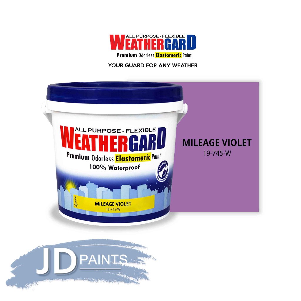 WeatherGard Elastomeric Paint 4L | Shopee Philippines