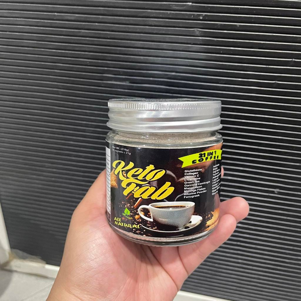 Keto Fab 21 in 1 Appettite Suppressant Coffee (All Natural Ingredients ...