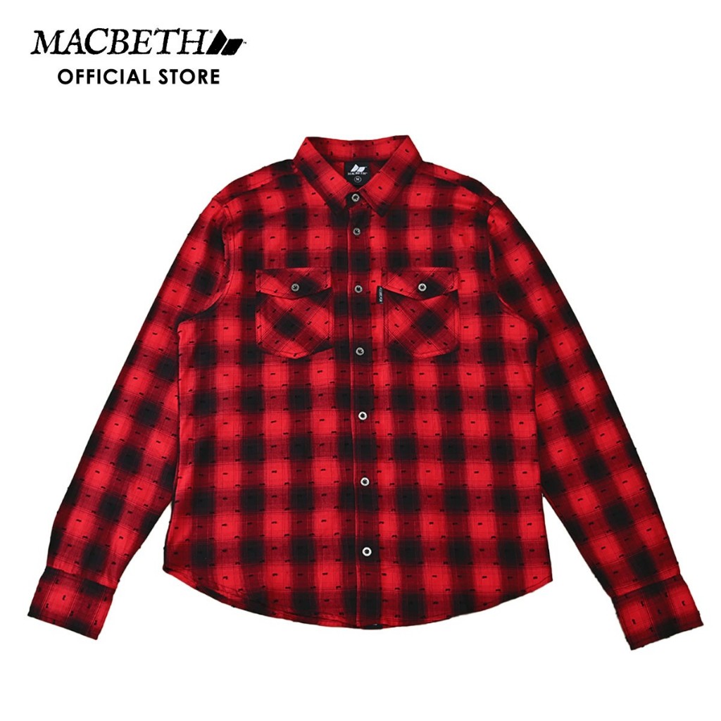 Macbeth Men's Polo Long Sleeves " FIGER " ( SALE ) | Shopee Philippines