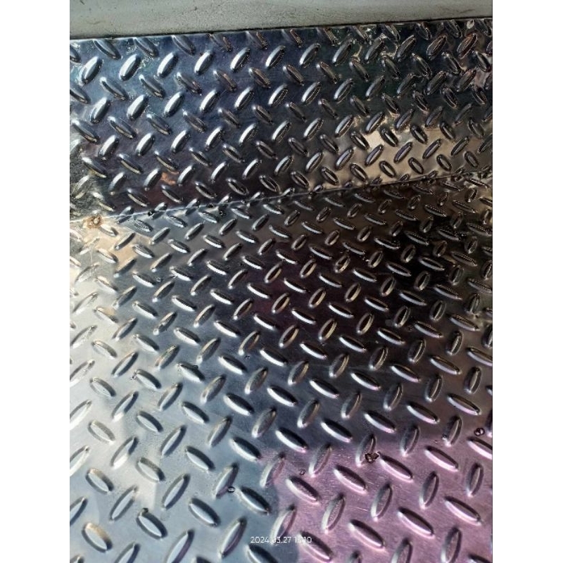 Stainless Checkered Flooring sidecar (24x32inches) .7 | Shopee Philippines