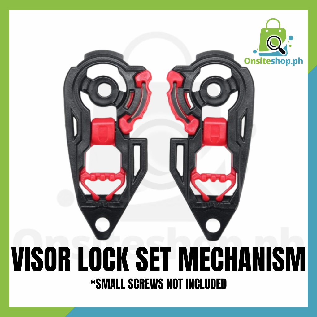 Universal Visor Lock Set Mechanism for Full Face Helmet | Shopee ...