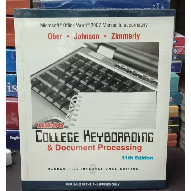 college keyboarding& document processing | Shopee Philippines