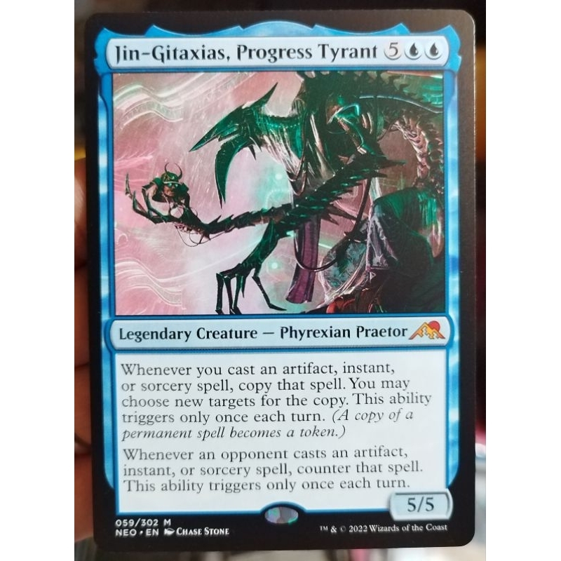 Jin Gitaxias Progress Tyrant Magic The Gathering Shopee Philippines 8324