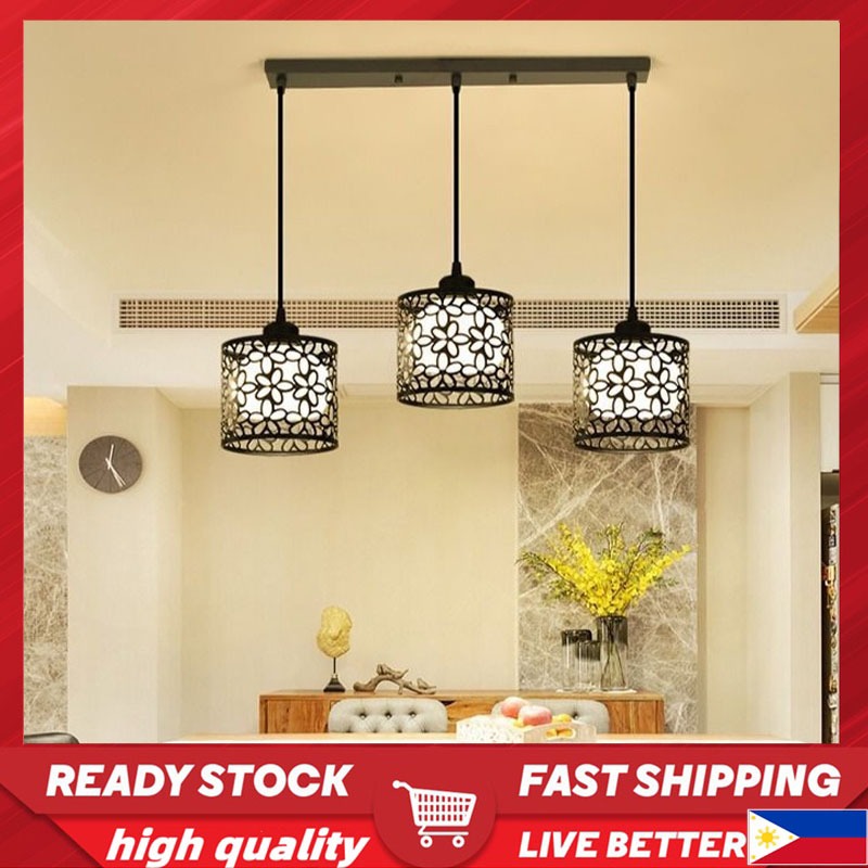 Bar Counter Light Modern Flower Petal Chandelier Pendant Dining Ceiling ...