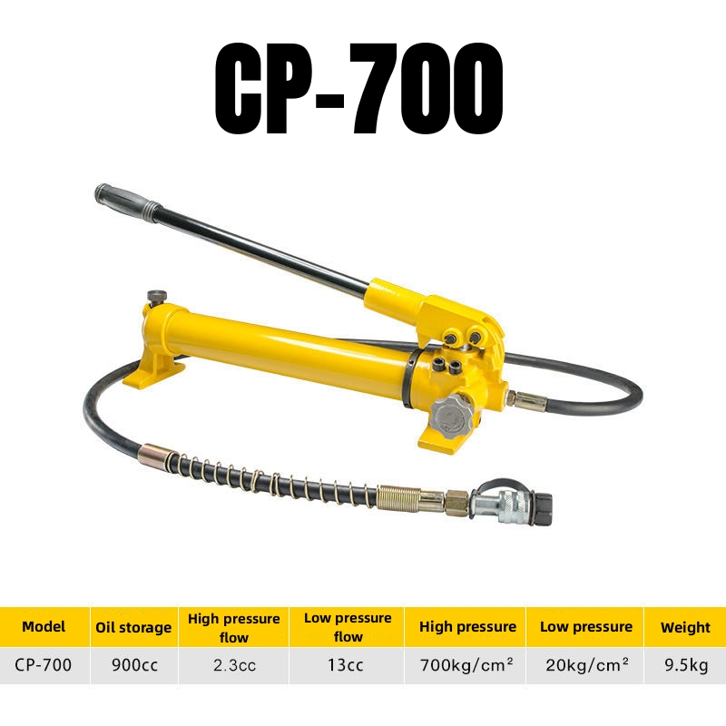 CP-700 Manual Hydraulic Hand Pump Tool Manual Hand Operated Hydraulic Oil Pump | Shopee Philippines