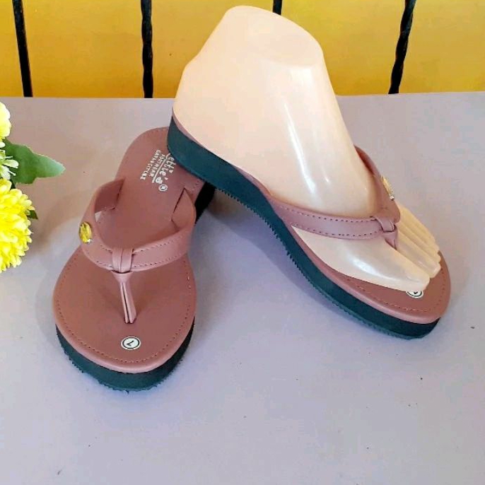Letty's ipit classic semi wedge...(3cm) blk beige old rose blue green ...