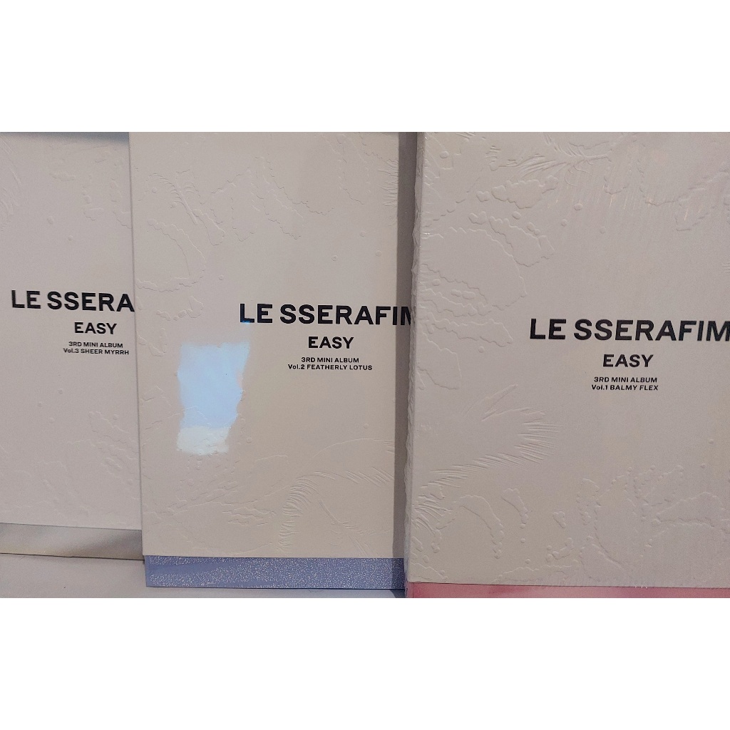 LE SSERAFIM EASY SEALED ALBUM | Shopee Philippines