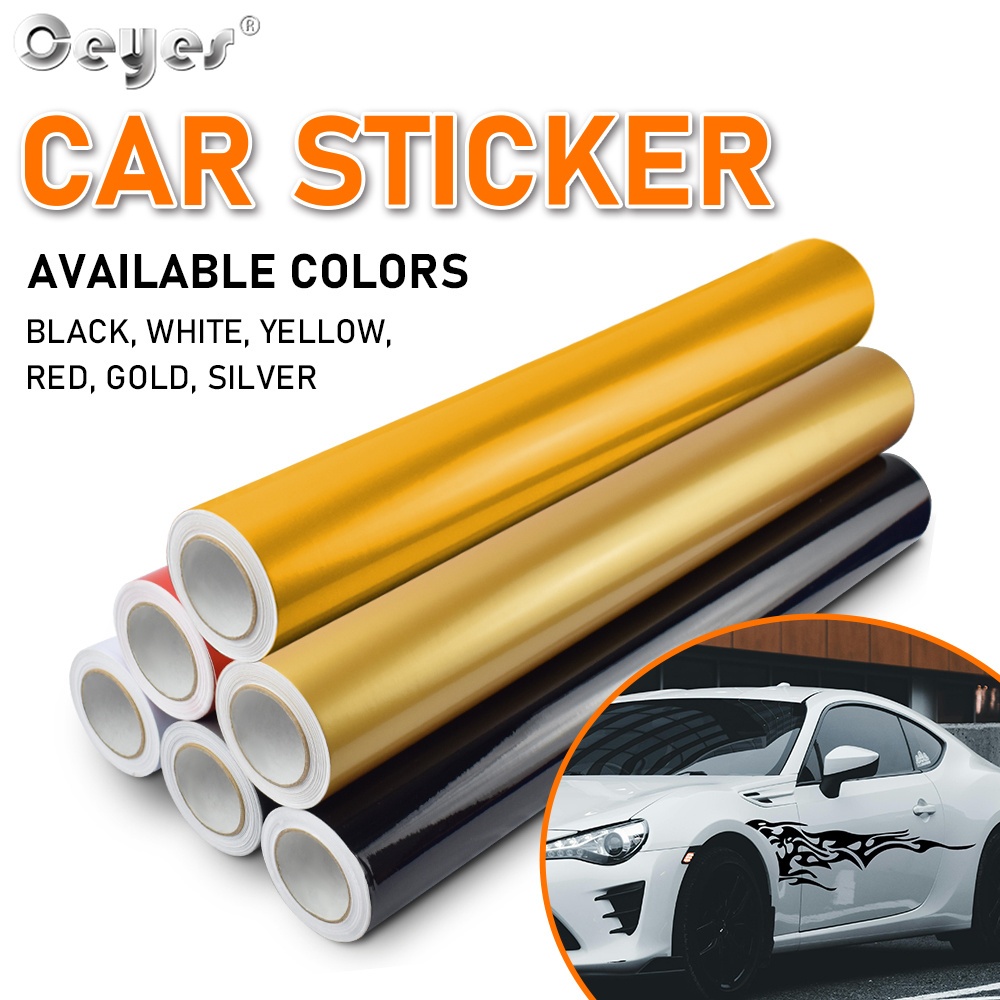 Ceyes DIY Car Sticker Car Decal Motorcycle Car Interior Design Adhesive ...
