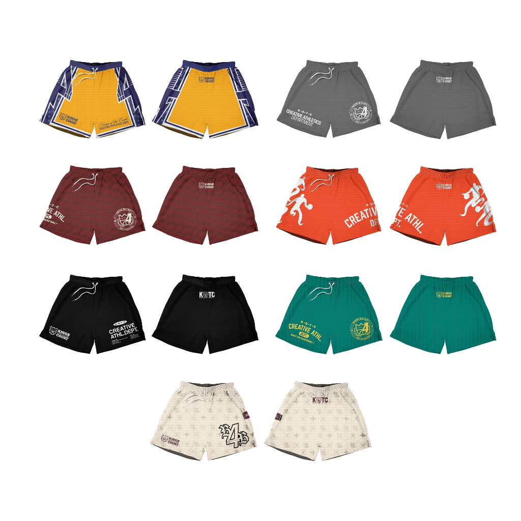 KOTC “Creative Athletics Department” Swingman Mesh Shorts | Kings of ...