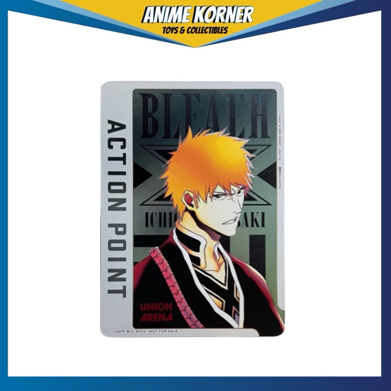 BLEACH Ichigo Kurosaki Promo Card Action Point Union Arena - UAPR/BLC-AP02 | Shopee Philippines