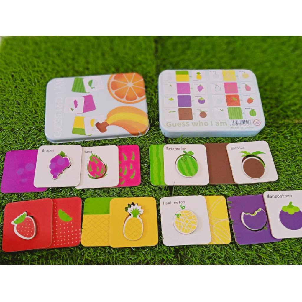 Guess Who I am Puzzle Game Play Educational Toy Set | Shopee Philippines