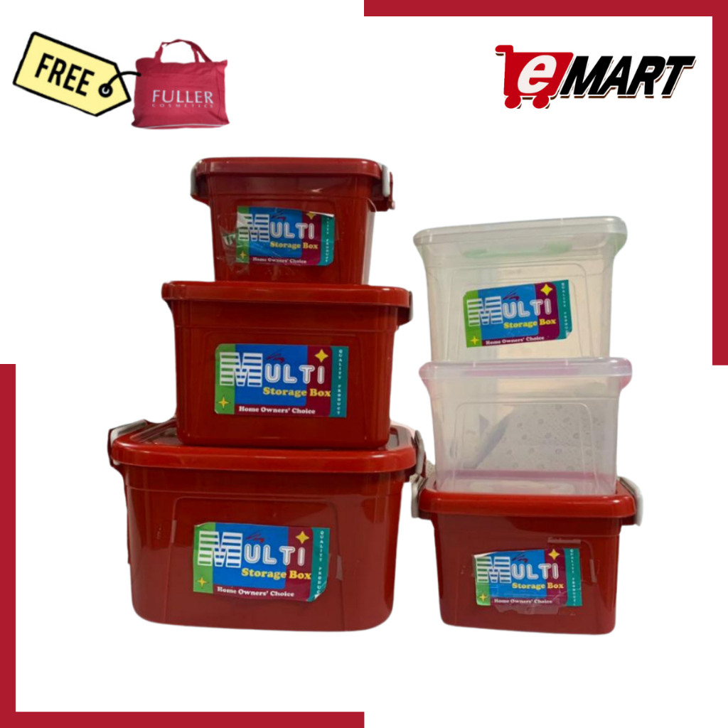 Emart Store Oriental Durable Stackable High-Quality Plastic Storage Box ...
