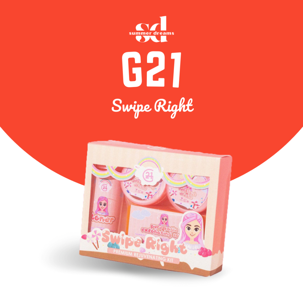 G21 Swipe Right Premium Rejuvenating Kit 4in1 | Shopee Philippines
