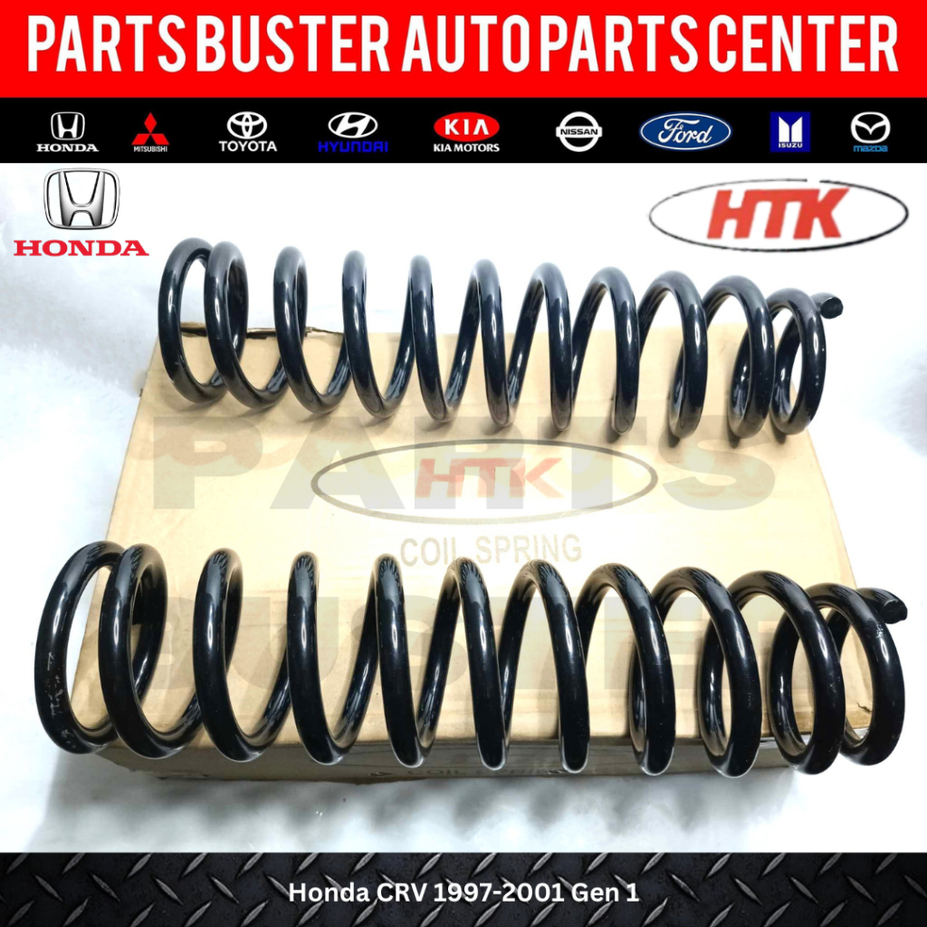 Rear Coil Spring 2 pcs for Honda CRV 1997-2001 Gen 1 (CS-5014) | Shopee ...