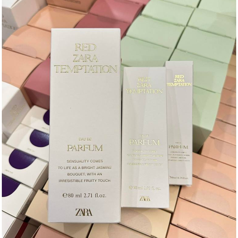 ZARA RED TEMPTATION / SWEET / FLORAL TEMPTATION EAU DE PARFUM 30 ML or 80 ML | Shopee Philippines