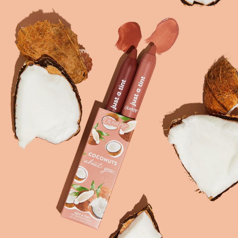 ColourPop Coconuts About You Just A Tint Lip Crayon Bundle Lipstick ...
