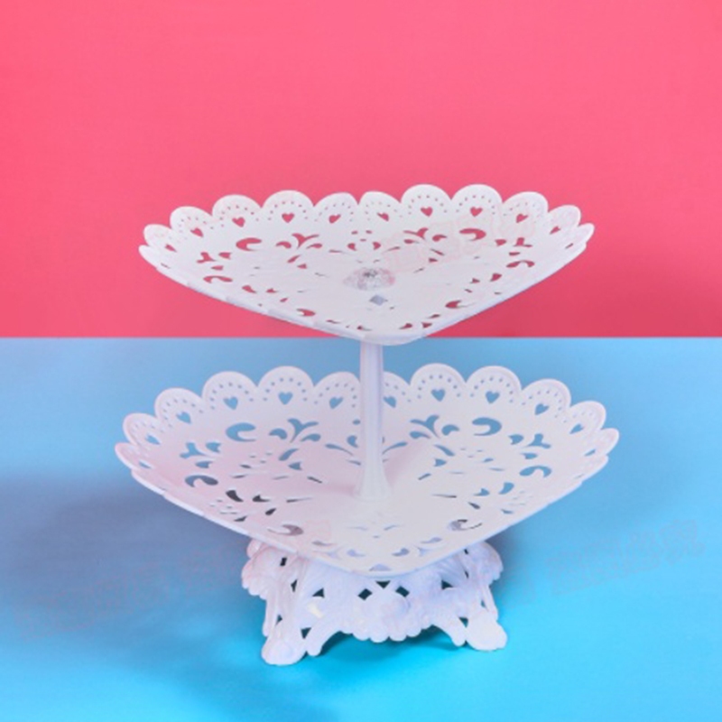 2/3 Layer Cupcake Pastry Cake Dessert Stand Cookie Tray Rack Candy ...