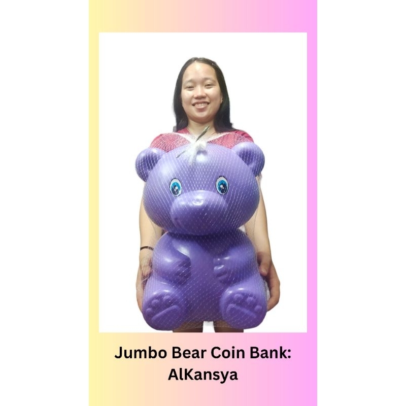 Jumbo Bear Coin Bank AlKansya: Your Ultimate Ipon Challenge Companion ...
