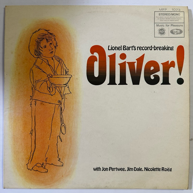 Jon Pertwee, Jim Dale, Nicolette Roëg – Lionel Bart’s Oliver! (LP Vinyl ...