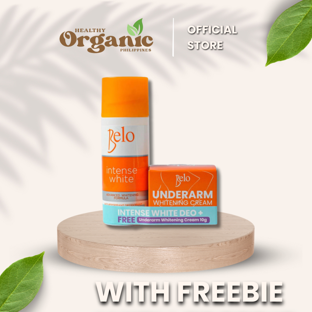 Belo Intense White Deo 40ml + Underarm Cream 10g Free Pack Belo ...